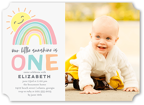 Pink Birthday Invitations | Shutterfly