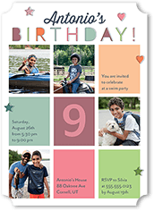 Portrait Portrait Ticket Birthday Invitations | Shutterfly