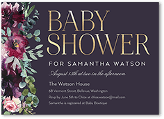 Floral Baby Shower Invitations | Shutterfly