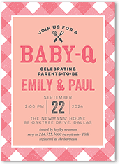 Chalkboard Dots 5x7 Baby Shower Invitation Cards | Shutterfly