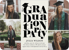 Gleaming Graduate 5x7 Gate Fold Card by Hello Little One | Shutterfly