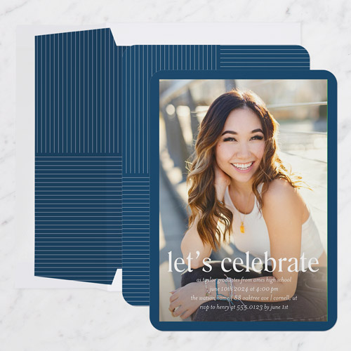 Modest Frame 5x7 Stationery Card by Yours Truly | Shutterfly