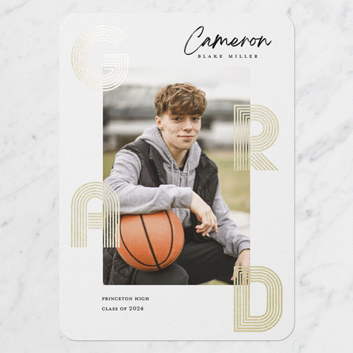 Stand Out Celebration 5x7 Stationery Card by Lady Jae | Shutterfly