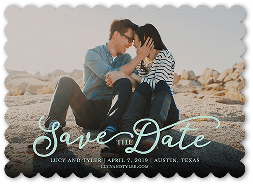 Blue Save The Date Cards | Shutterfly