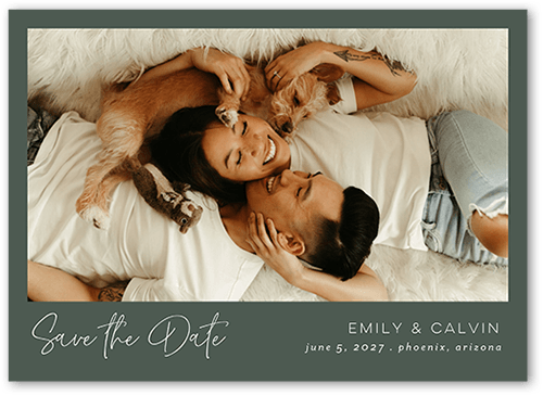 Styled Softly 5x7 Stationery Card by Yours Truly | Shutterfly