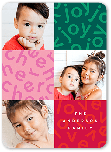 Colorful Kids 5x7 Stationery Card by Hello Little One | Shutterfly