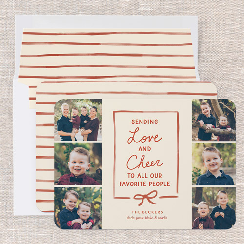 Favorite People 5x7 Stationery Card by Yours Truly | Shutterfly