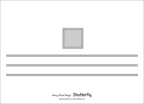 Simple Immersion Girl 5x7 Stationery Card by Stacy Claire Boyd | Shutterfly