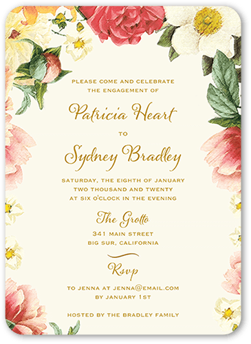 Floral Invitation | Shutterfly