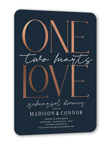 Cursive Style 5x7 Stationery Card by Yours Truly | Shutterfly