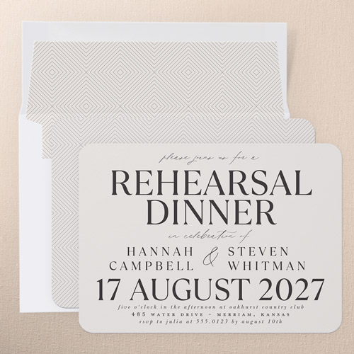 Official Headlines 5x7 Stationery Card by Yours Truly | Shutterfly