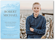 Simple Star 4x8 Photo Card by Shutterfly | Shutterfly