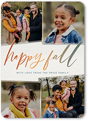4 Photo Thanksgiving Cards | Shutterfly