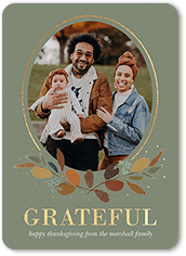 Humble Thanks 5x7 Stationery Card by Yours Truly | Shutterfly