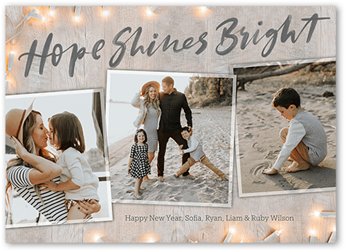 Hope Shines Bright 5x7 Stationery Card by Petite Lemon | Shutterfly