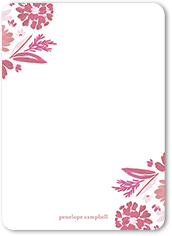 Leafy Border 5x7 Stationery Card by Poppy Studio | Shutterfly