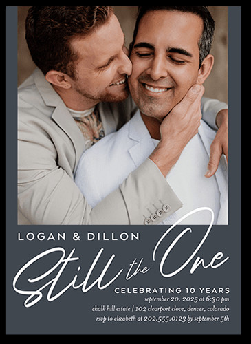 Still The One 5x7 Stationery Card by Hello Little One | Shutterfly