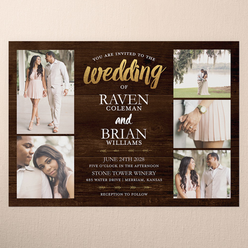 Radiant Devotion Wedding Invitations | Shutterfly