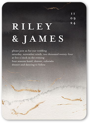 Weathered Wash 5x7 Stationery Card by Yours Truly | Shutterfly