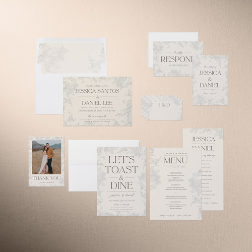 Touch Of Elegance 5x7 Stationery Card by Hello Little One | Shutterfly
