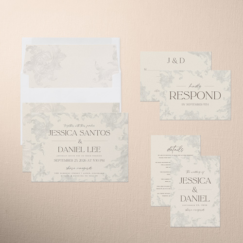 Touch Of Elegance 5x7 Stationery Card by Hello Little One | Shutterfly