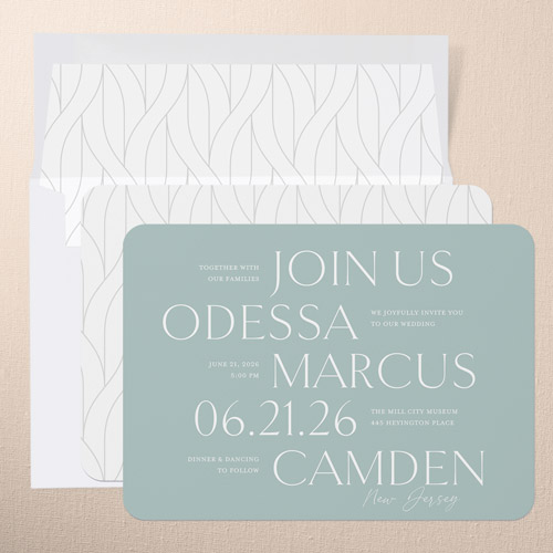 Staggered Type 5x7 Stationery Card by Lady Jae | Shutterfly