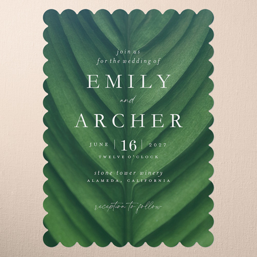 Green Wedding Stationery | Shutterfly