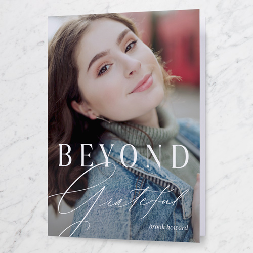 Name Overlay 3x5 Folded Card by Yours Truly | Shutterfly