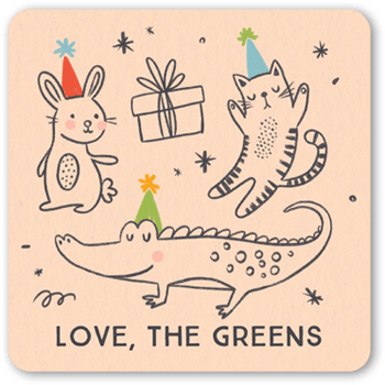 Animated Animals Stickers by Petite Lemon | Shutterfly