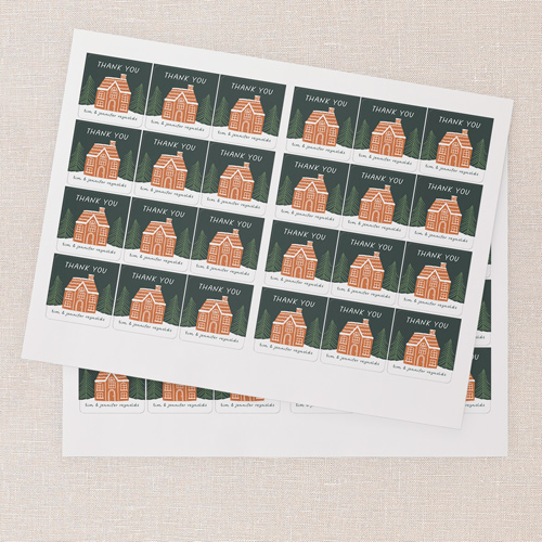 Gingerbread Gesture Stickers by Yours Truly | Shutterfly