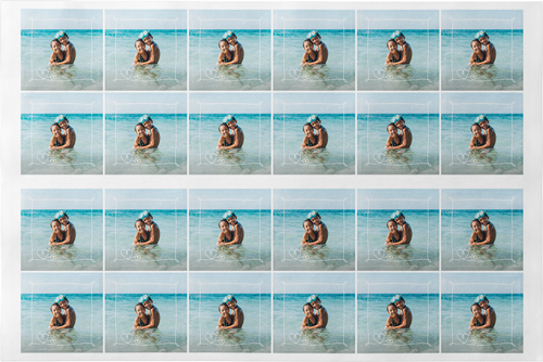 Doodle Heart Border Removable Stickers by Shutterfly | Shutterfly