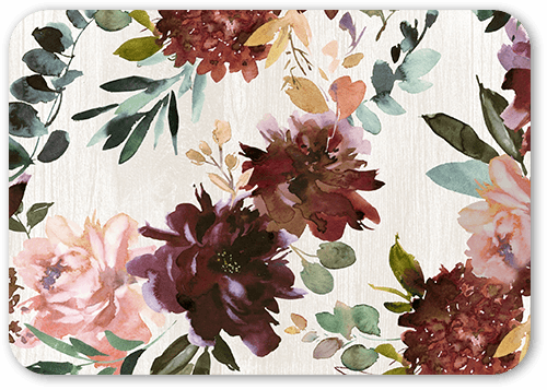 Muted Floral RSVP Card by Yours Truly | Shutterfly
