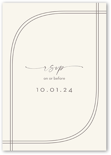 Adorned Arc RSVP Card by Sarah Hawkins Designs | Shutterfly