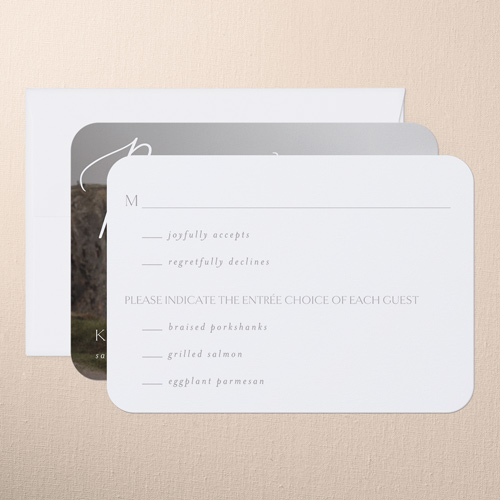 Snapshot Serenity RSVP Card by Yours Truly | Shutterfly