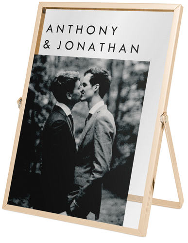 Corner Names Tabletop Floating Framed Print by Shutterfly | Shutterfly