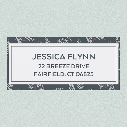 Tulip Frame Address Label by Paislee Press | Tiny Prints