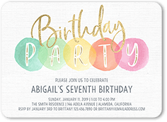 Neutral Birthday Invitations | Birthday Party Inviations | Tiny Prints