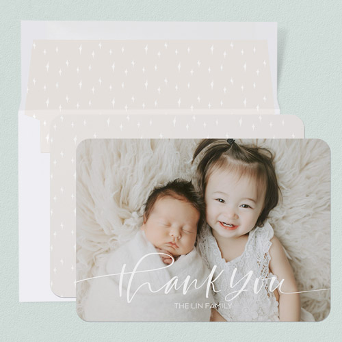 Handwritten Letters 5x7 Stationery Card by Paislee Press | Tiny Prints