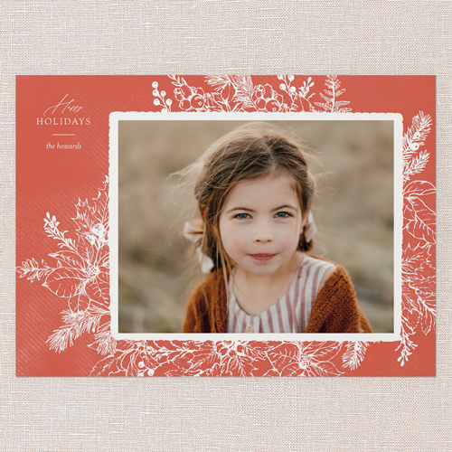 Vintage Berries 5x7 Folded Card by Lady Jae Designs | Tiny Prints