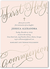 Classic First Communion Invitations | Tiny Prints