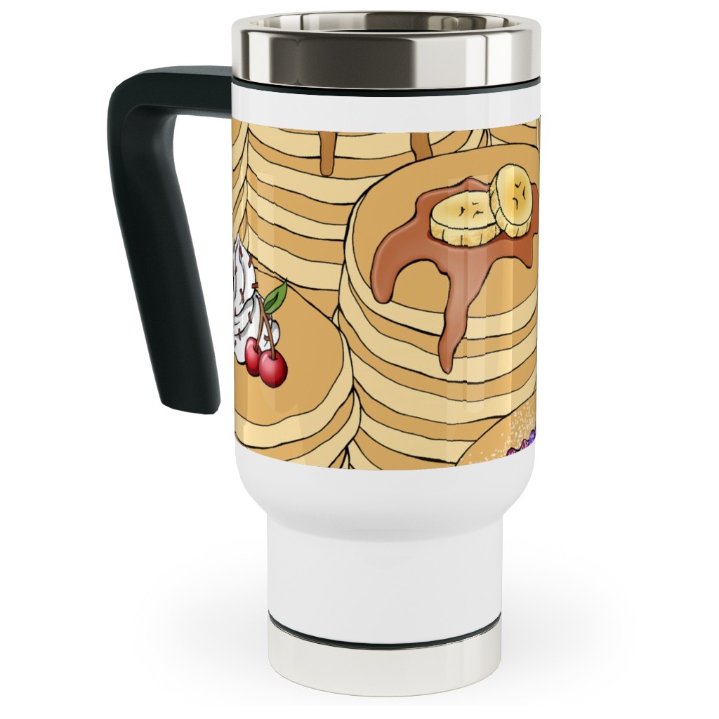 Flapjack Stack Travel Mug with Handle | Shutterfly