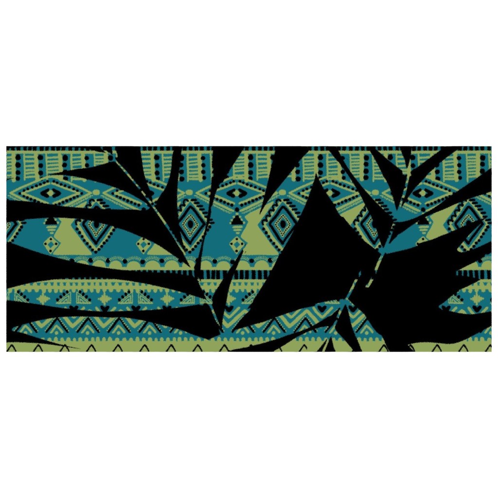 Patterned Palm - Dark Travel Mug with Handle | Shutterfly