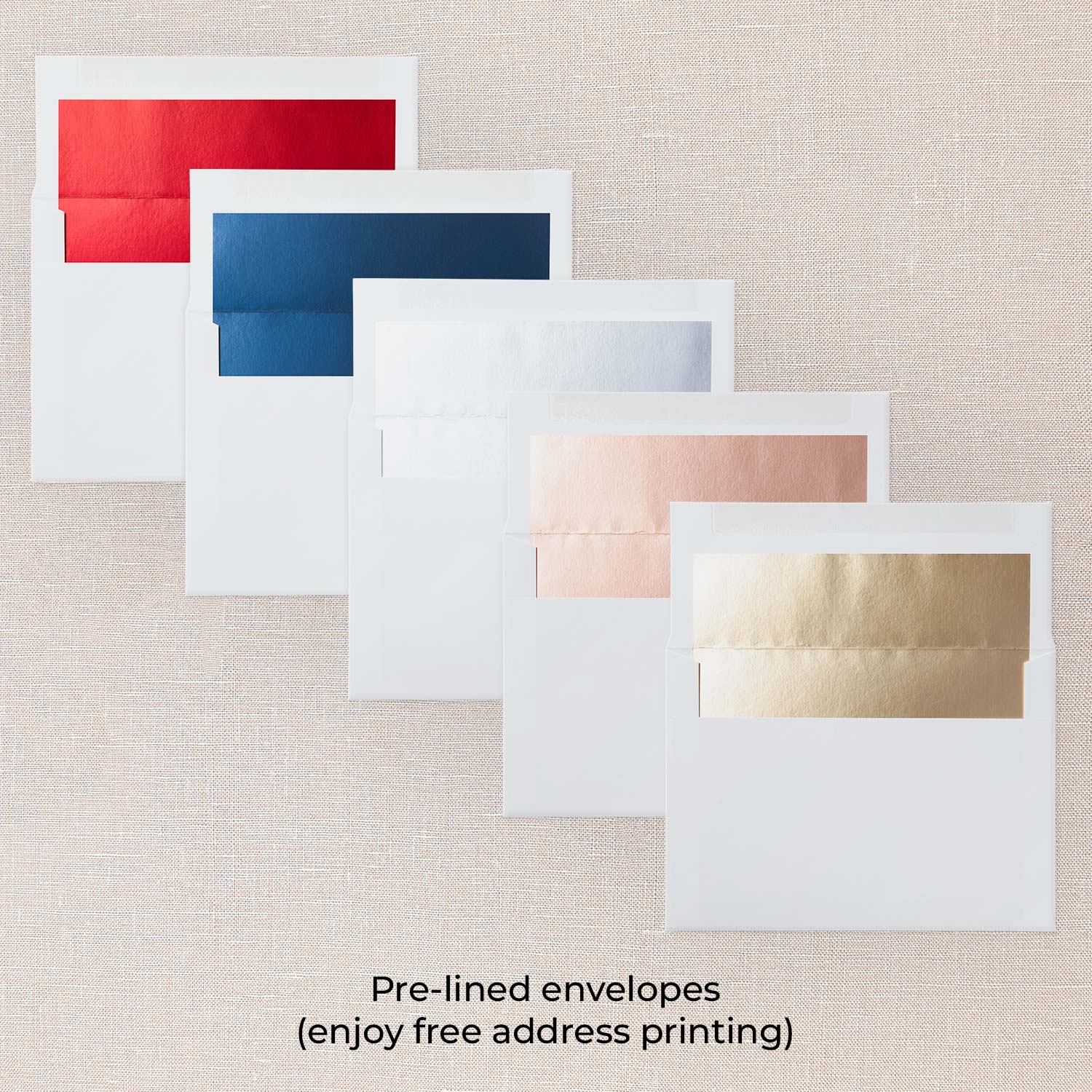 Snowy Storyline 5x7 Tri-Fold Stationery Card by Yours Truly | Shutterfly