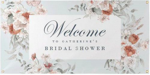 Simple Elegance Vinyl Banner by Shutterfly | Shutterfly