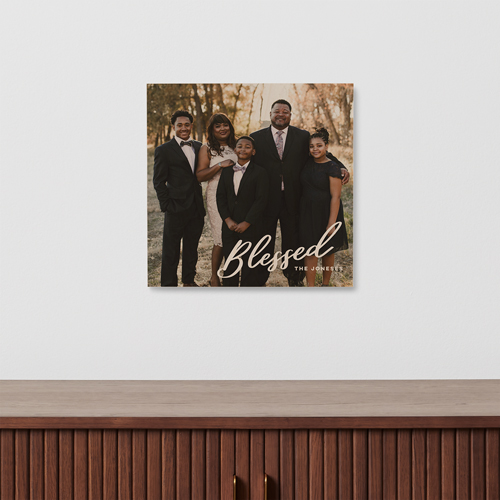 Blessed Letters Wood Print by Shutterfly | Shutterfly