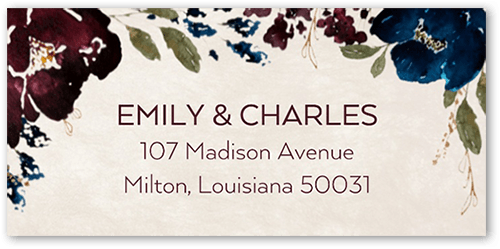 Purple Address Labels | Shutterfly