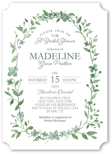 Green Birthday Invitations | Shutterfly
