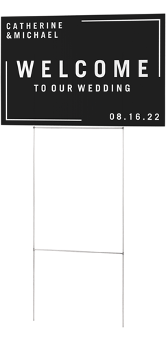 Modern and Minimal Yard Sign by Shutterfly | Shutterfly