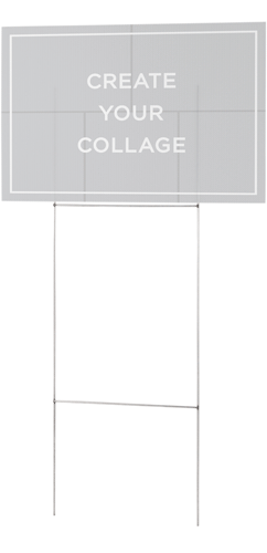 Create a Collage Yard Sign by Shutterfly | Shutterfly