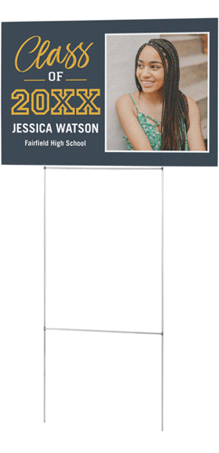 Collegiate Script Yard Sign by Shutterfly | Shutterfly